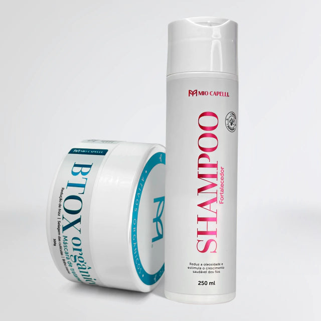 Kit de Botox organique + shampooing de renforcement de Mio Capelli